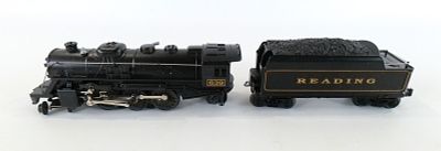 Lot 266 - Lionel Reading 4-6-2 Steam Locomotive & Tender - Bodnar's ...