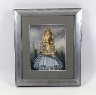 Lot 5 - David Delamare's Alice in Wonderland Lithograph - Bodnar's ...