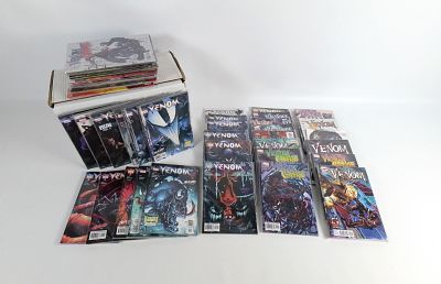 Lot 19 - Short Box of Marvel Venom Comics - Bodnar's Auction ...