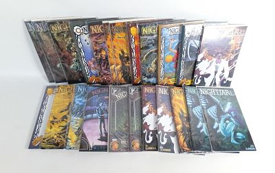 Lot 33 - Lot of Nightjar Comics - #1-4 - Bodnar's Auction ...