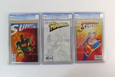 Lot 200 - Lot of 3 CGC Graded Comics - Bodnar's Auction | bodnarsauction.com