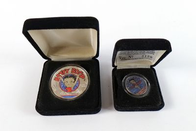 Lot 171 - Lot of 2 Betty Boop Coins - Bodnar's Auction | bodnarsauction.com