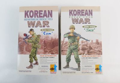 Lot 49 - Lot of 2 Dragon Korean War Action Figures - Bodnar's Auction ...