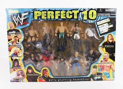 Lot 236 - WWF Perfect 10 Box Set - Jakks Pacific - Bodnar's Auction ...