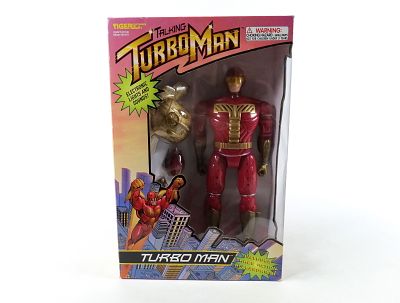 Lot 271 - Talking Turbo Man Action Figure - Bodnar's Auction ...