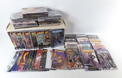 Lot 46 - Long Box of Witchblade Comics - Bodnar's Auction ...