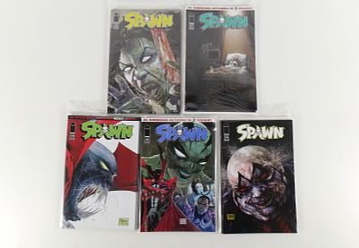 Lot 220 - Run of Spawn Comics - Issues #245-249 - Bodnar's Auction | bodnarsauction.com