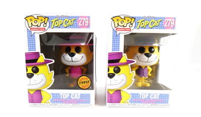 Lot 12 - Lot of 2 Funko Top Cat #279 Animation Pops - Bodnar's Auction ...