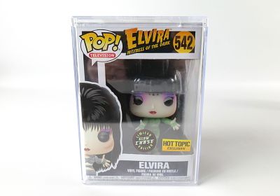 Lot 242 - Funko Pop! Elvira #542 - Glow Chase - Bodnar's Auction ...