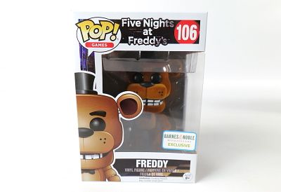 Lot 273 - Funko Pop! FNAF - Freddy #106 - Barnes & Noble Exclusive ...