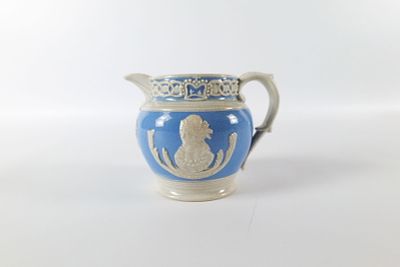 Lot 49 - Success to Queen Caroline Jug - Bodnar's Auction ...