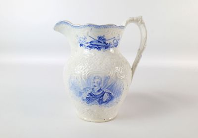 Lot 94 - King William Queen Adelaide Pearlware Jug - Bodnar's Auction ...