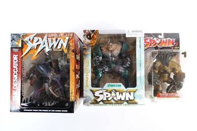 Lot 92 - Lot of 3 Spawn Action Figures - Bodnar's Auction | bodnarsauction.com
