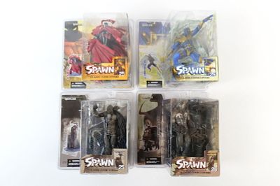Lot 118 - Lot of 4 McFarlane Spawn Series 25 Action Figures - Bodnar's Auction | bodnarsauction.com