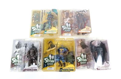 Lot 150 - Lot of 5 Spawn Reborn Action Figures - Series 1 - Bodnar's Auction | bodnarsauction.com