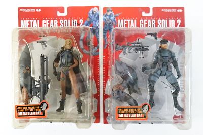 Lot 293 - Lot of 2 McFarlane Metal Gear Solid 2 Action Figures - Bodnar ...