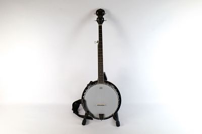 Lot 214 - Rogue Five String Banjo Guitar - Bodnar's Auction ...