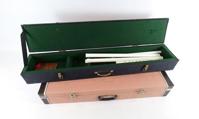 Lot 281 - Lot of 2 Musical Instrument Cases - Bodnar's Auction ...