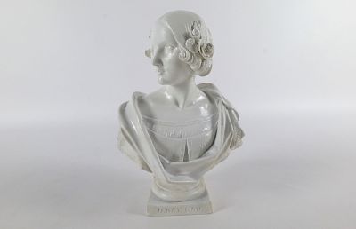 Lot 167 - Porcelain Statue of Jenny Lind - Bodnar's Auction ...
