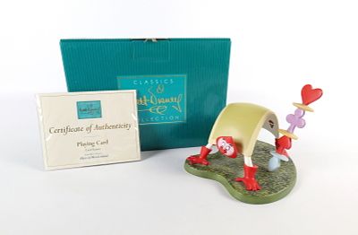 Lot 57 - WDCC "Playing Card" Card Painter Figurine - Bodnar's Auction ...