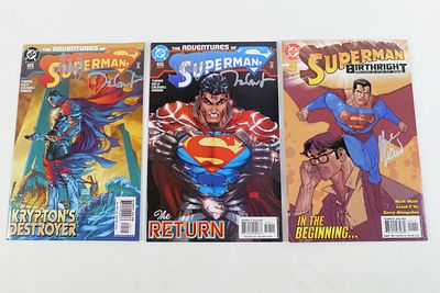 Lot 225 - Group of Autographed Comics - Bodnar's Auction ...