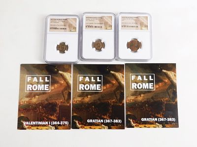 Lot 163 - 3 Bronze Western Roman Empire Coins - Bodnar's Auction ...