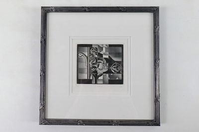 Lot 50 - Abstract Etching by Carol Wax - Bodnar's Auction ...