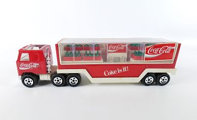 Lot 14 - Vintage Buddy L Coca Cola Vending Machine Truck - Bodnar's ...