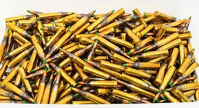 Lot 139 – 250 Rounds Of IMI 5.56mm M855 Ammunition – Brand Used Works