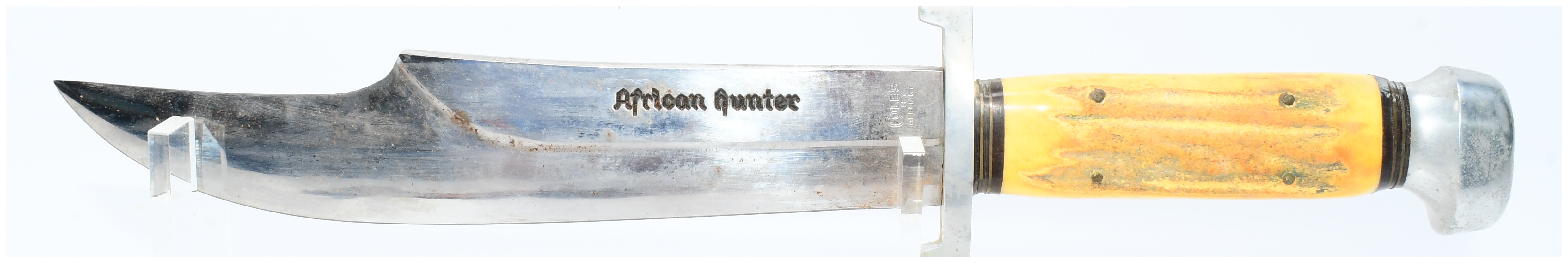 Lot 548 – An Edge Brand Style ‘African Hunter’ Bowie Knife, Columbia S ...