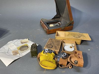 Lot 815 - Coronet Midget Camera and more lot | Burns Auction & Appraisal