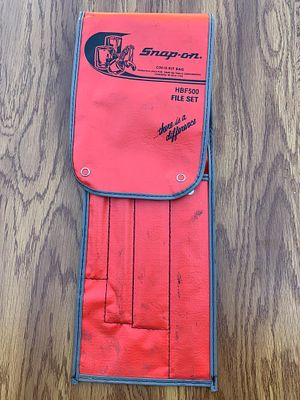 Lot 603 - Snap-On FIle Set HBF500 Hardly Used | Burns Auction & Appraisal