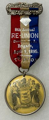 Lot 2216 - Civil War G.A.R. Second New Jersey Brigade 8th Annual ...