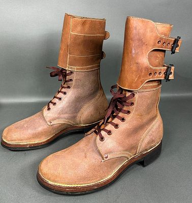 Lot 2259 - WWII U.S. Army M43 1944 Double Buckle Combat Boots - Near ...