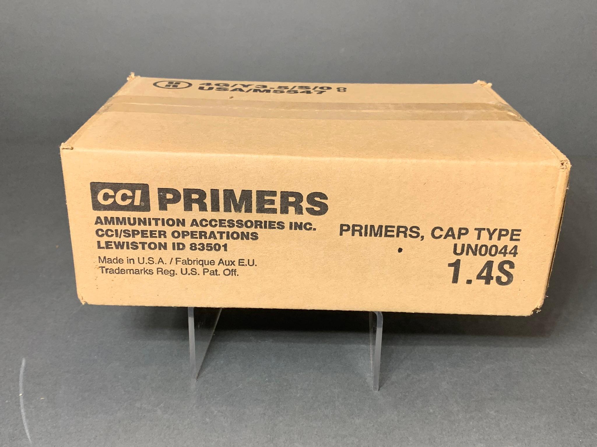 Lot 2428 - Sealed Box 5000 CCI Primers UN0044 1.4S | Burns Auction ...