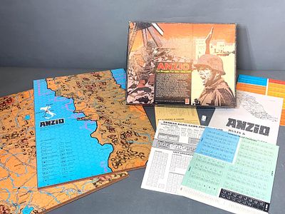 Lot 8155 - Vintage Strategy Board Game Anzio, the Struggle for Italy ...