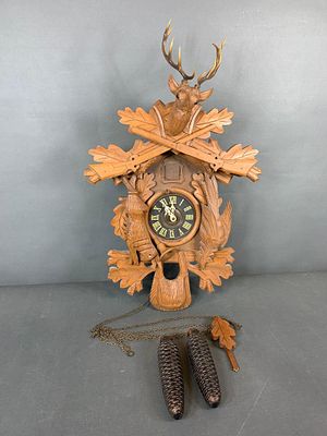 Lot 8401 - Vintage HECO 8-day Coo-Coo Clock with German Movement ...