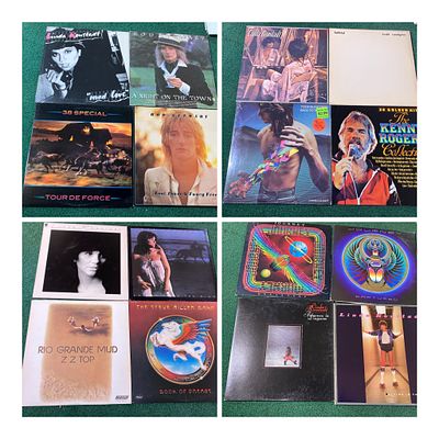 Lot 419 - Group of 16 Better Vintage Records in Nice Condition | Burns ...