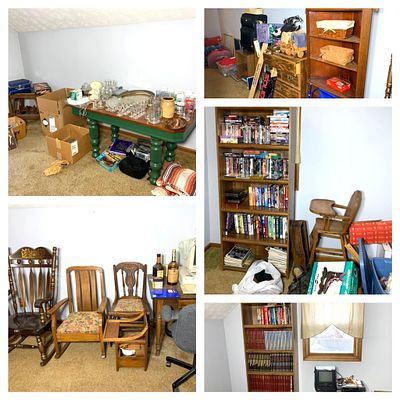 Lot 470 - Large Group Lot Whole Room Contents Lot | Burns Auction ...
