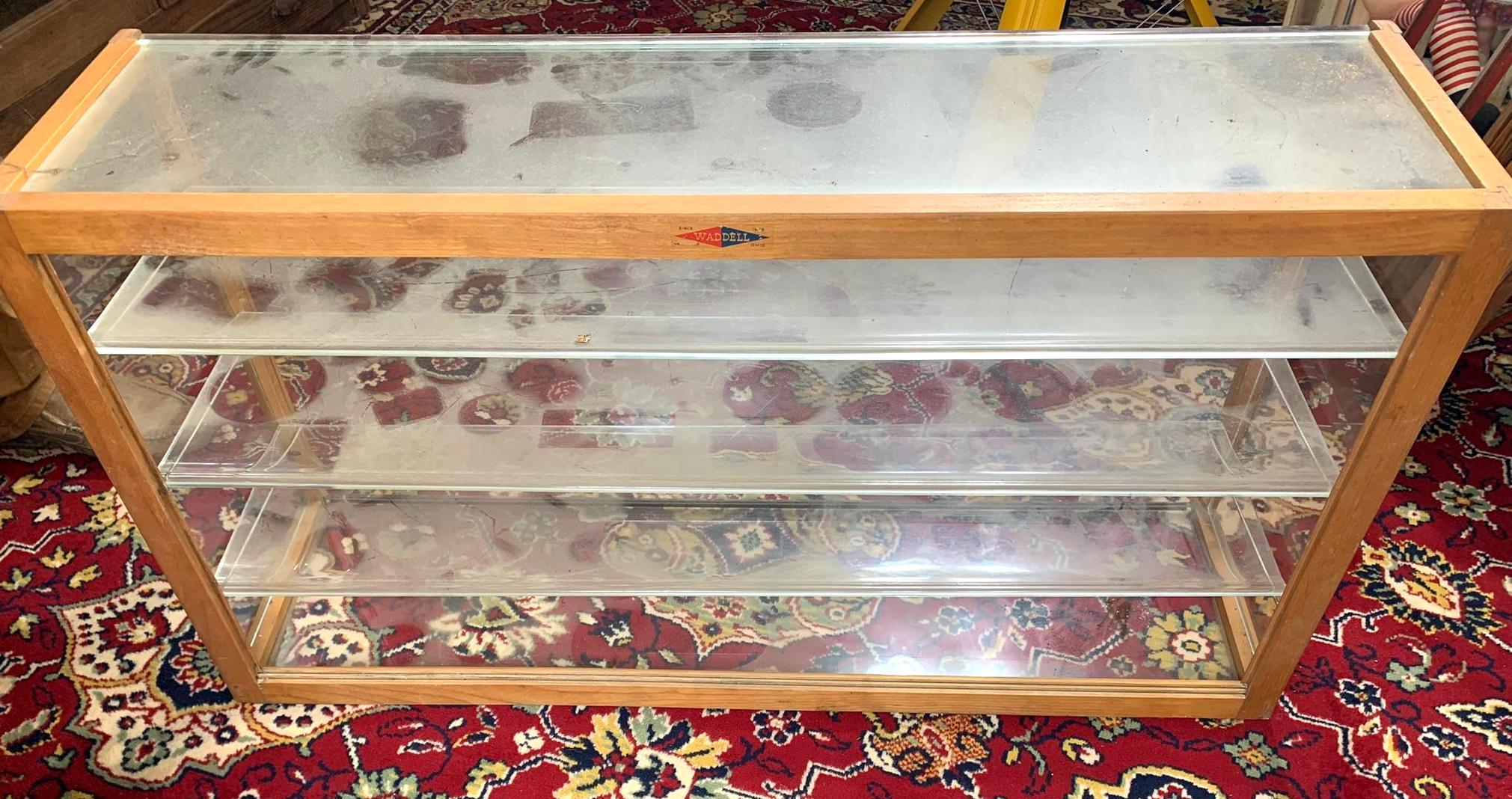 Lot 102 - Antique Multi Level Display Case | Burns Auction & Appraisal