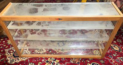 Lot 102 - Antique Multi Level Display Case | Burns Auction & Appraisal