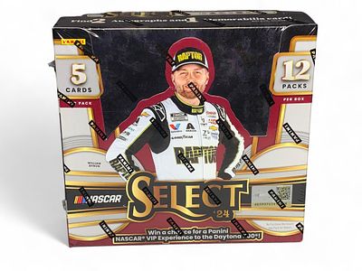 Lot 16625 - 2024 Panini Select NASCAR Hobby Box sealed | Burns Auction ...