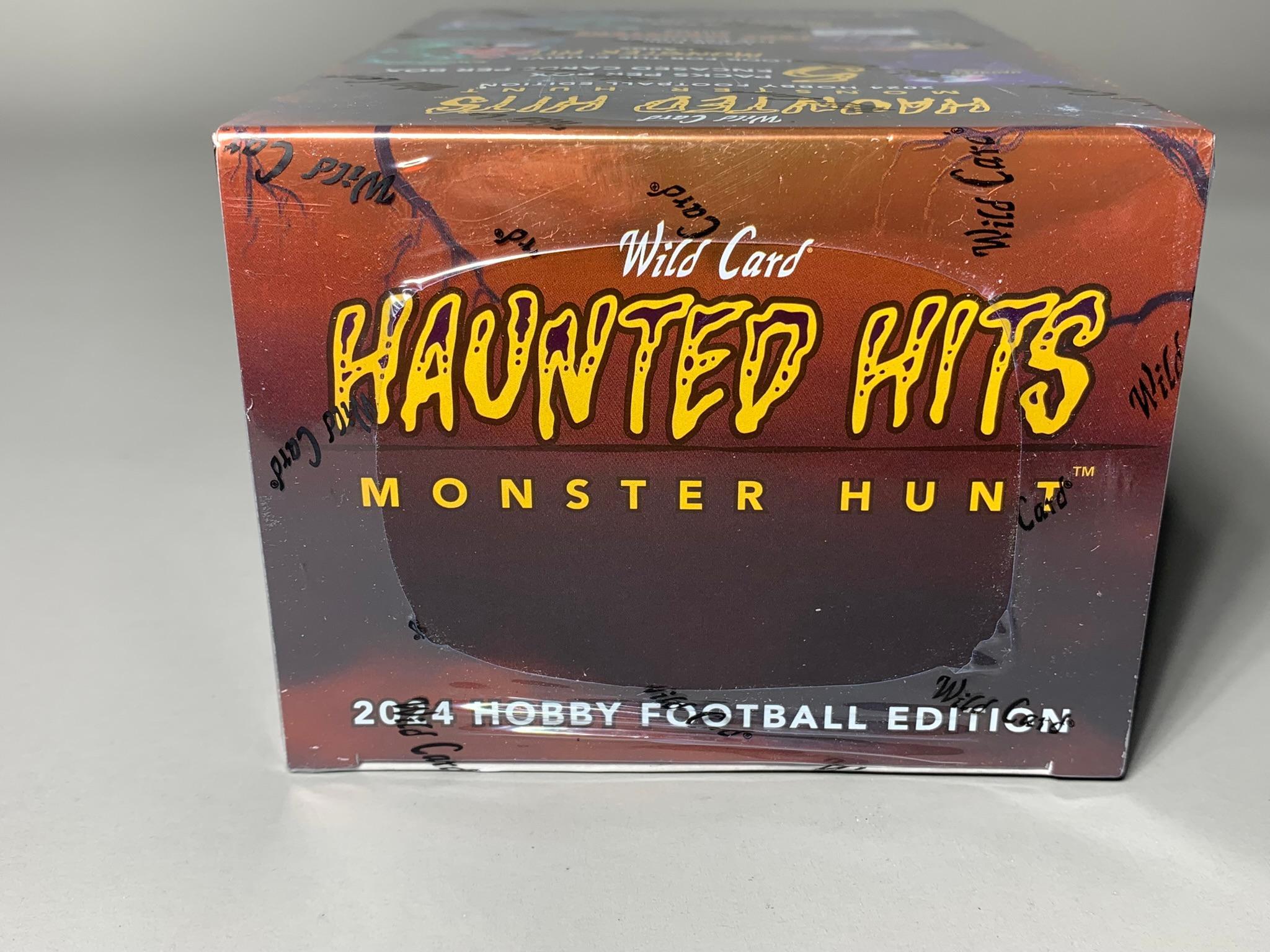 Lot 16638 - 2024 Wild Card Football Haunted Hits Hobby Box sealed ...