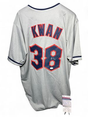 Lot 16670 - Steven Kwan signed jersey, JSA | Burns Auction & Appraisal