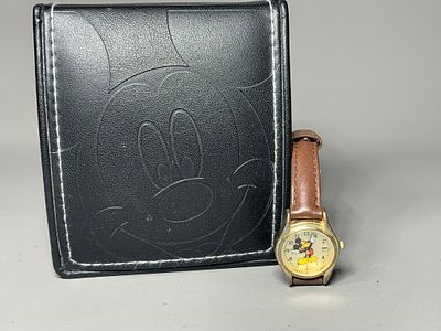 Lot 2045 - Disney MZ Berger Mickey Mouse Watch with Original Box ...