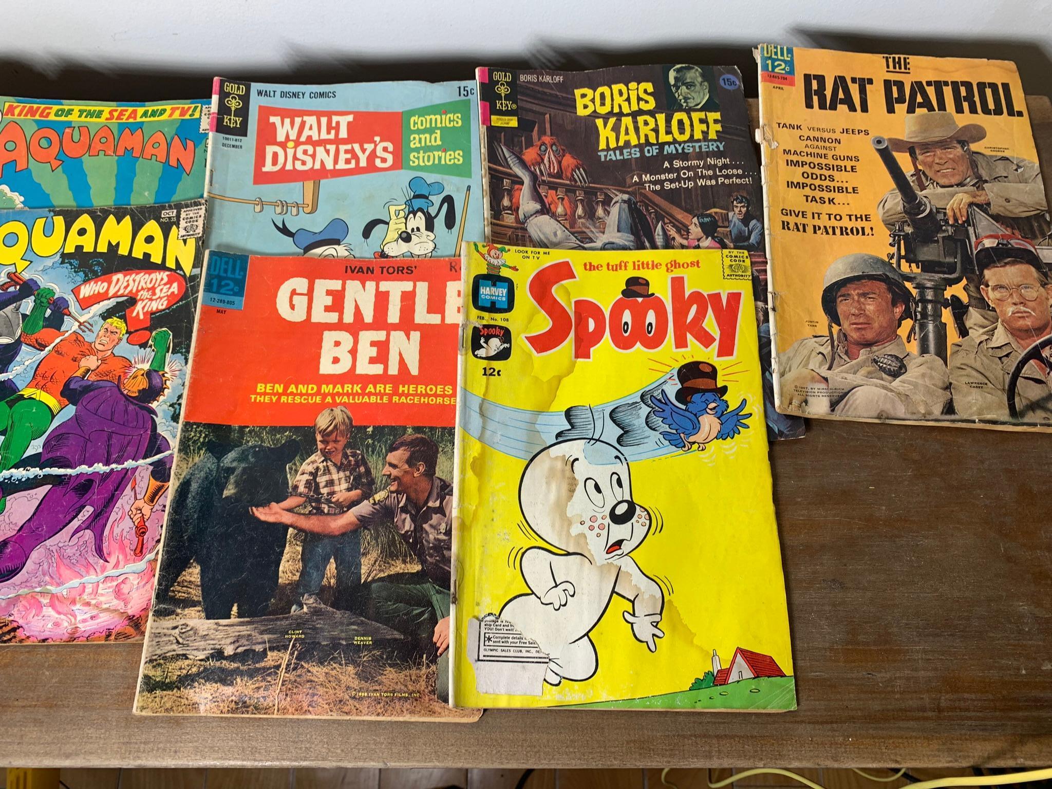 Lot 2137 - Vintage Group of Comic Books, DC, Dell, Gold Key, More ...