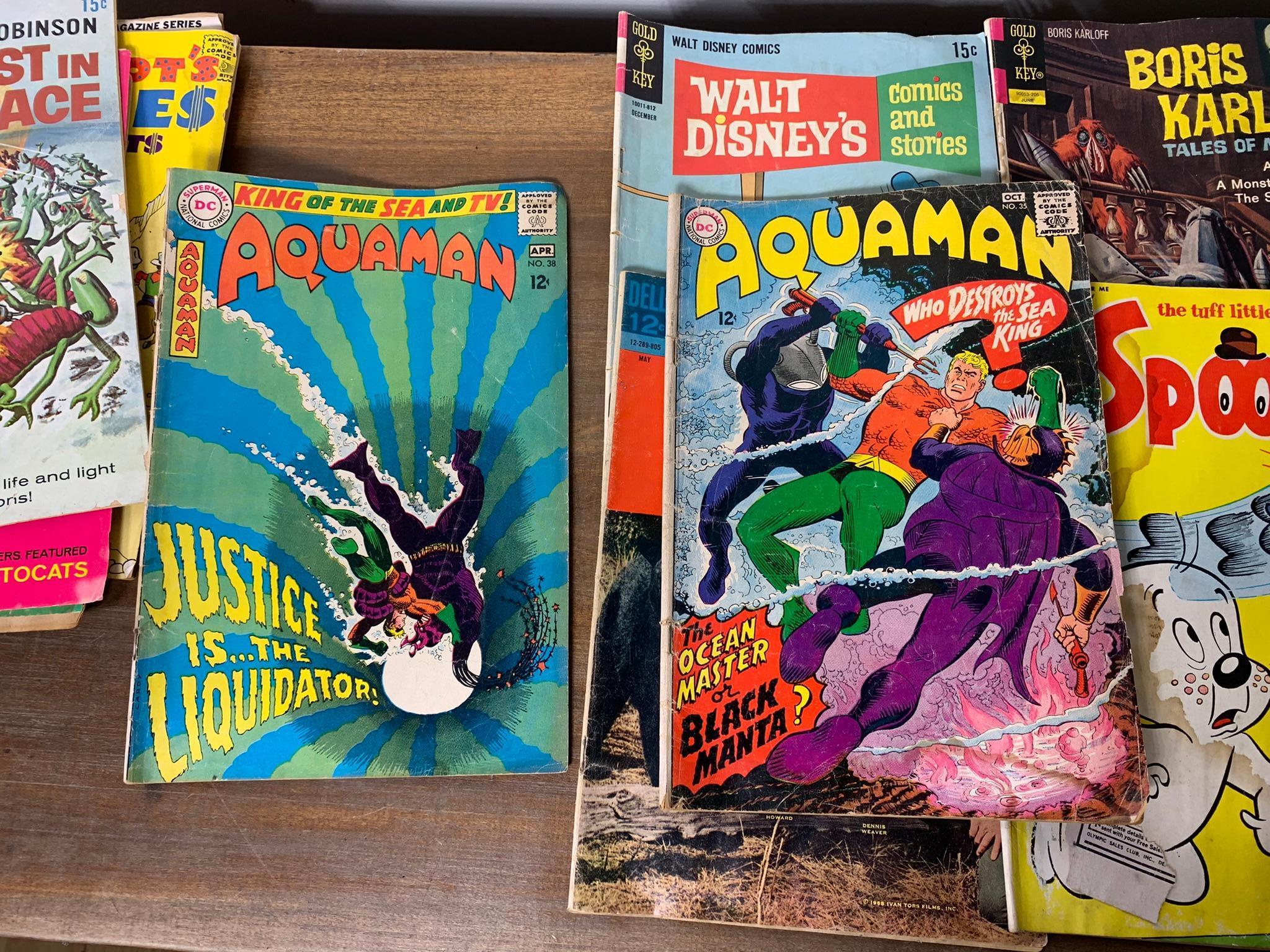 Lot 2137 - Vintage Group of Comic Books, DC, Dell, Gold Key, More ...