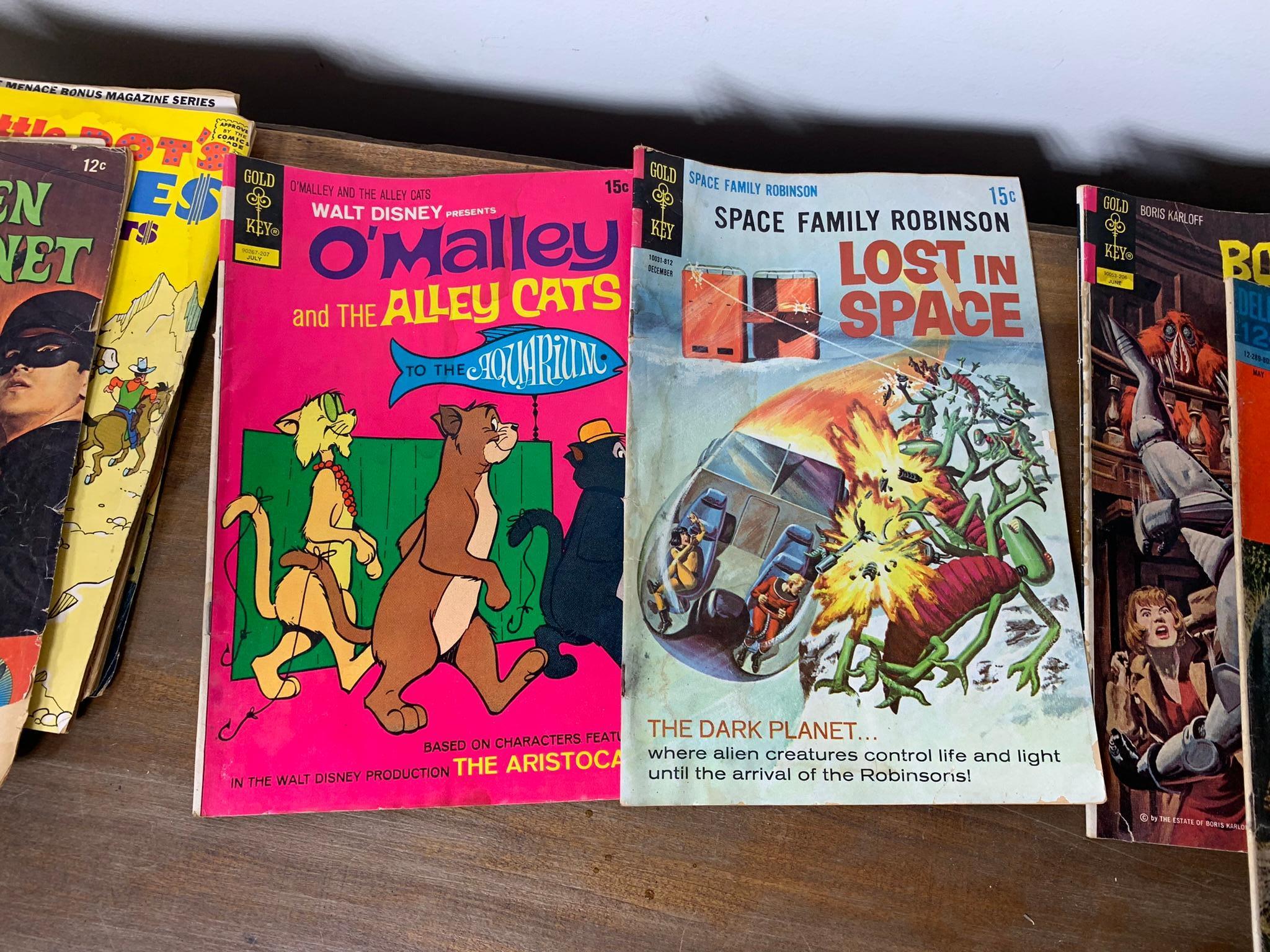 Lot 2137 - Vintage Group of Comic Books, DC, Dell, Gold Key, More ...