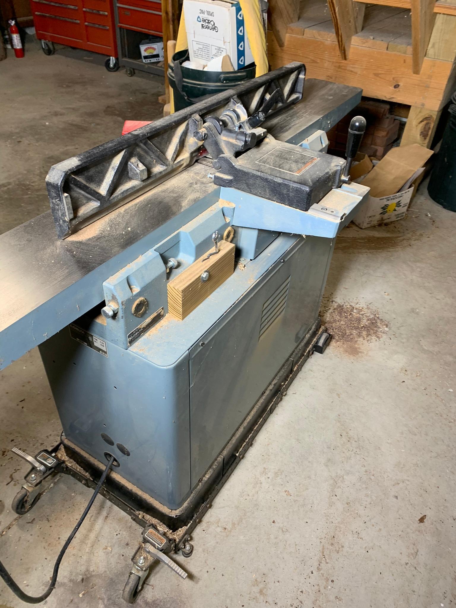 Lot 2162 - Delta DJ-20 Power Jointer | Burns Auction & Appraisal