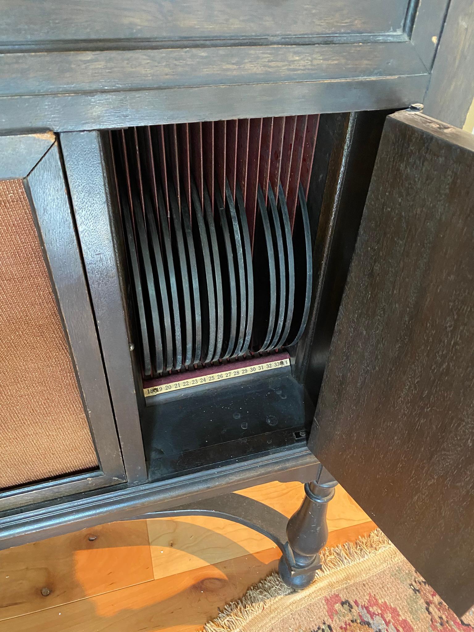 Lot 2203 - Vintage Large Painting Signed T. Bruno and Antique Edison ...